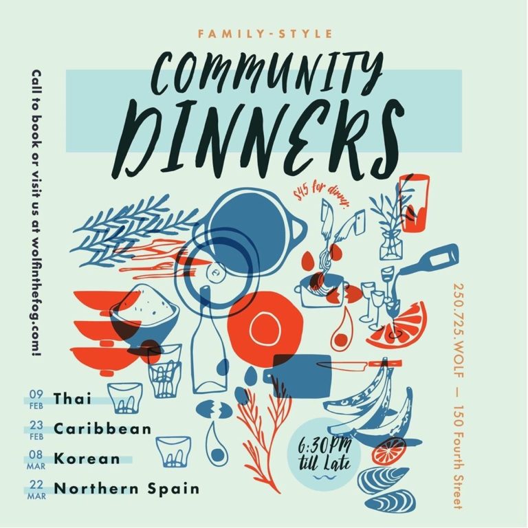 Community Dinners 2020 | Wolf In The Fog